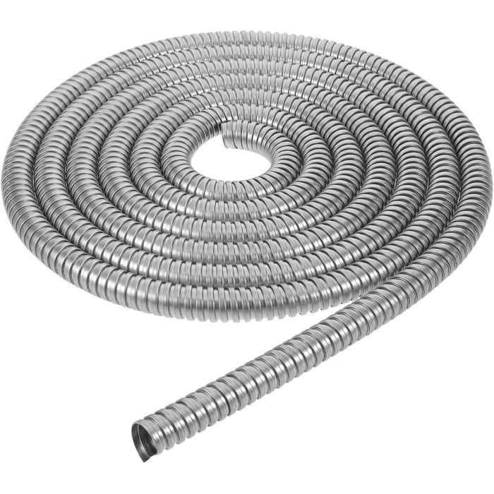HOMSFOU Tube Flexible Acier Inoxydable pour Protection et Dissimulation ...