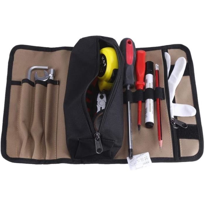 Sacoche A Outil Enroulable, Rolling Tool Bag, Sacs Porte-Outils Roll Up ...