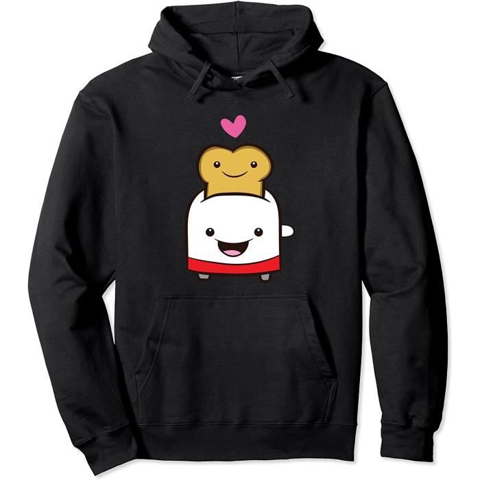 Sweat à capuche Toast et grille-pain Kawaii Toast Bread - Marque Kawaii ...