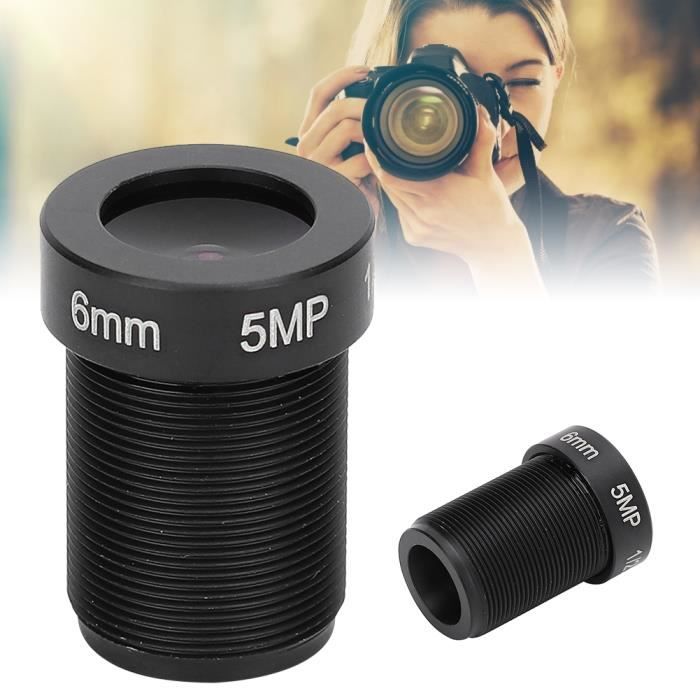 EJ.life Objectif de la caméra 5MP Camera Lens HD Wide Angle ...