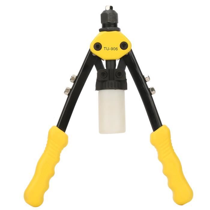 EJ.life Pistolet à rivets Rivet écrou pistolet double poignées manuel ...