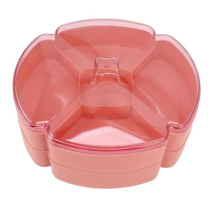 Fdit Plateau de service divisé avec couvercle Plateau de service divisé ...