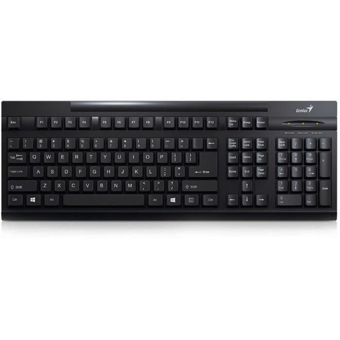 GENIUS Clavier KB-125 - AZERTY - Noir - PC - Cdiscount Informatique