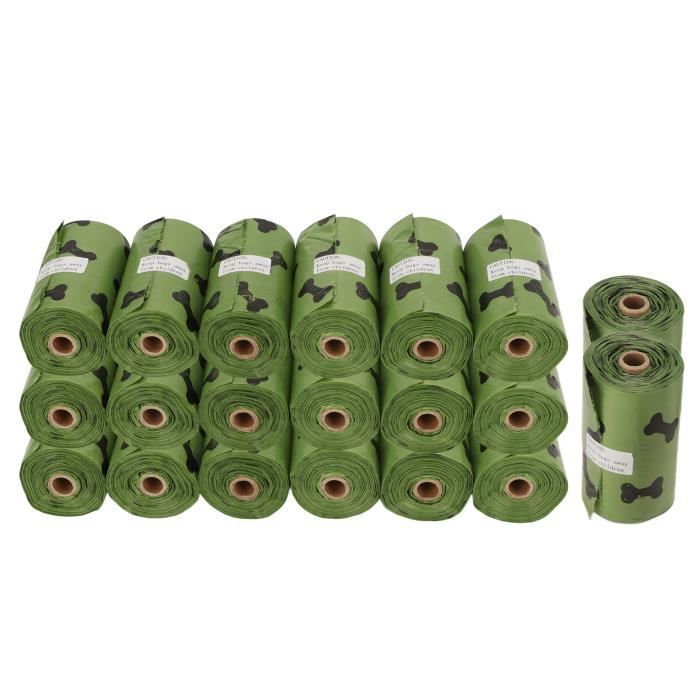 Mxzzand Sac de merde de chien Sac de déchets de merde de chien de 20 ...