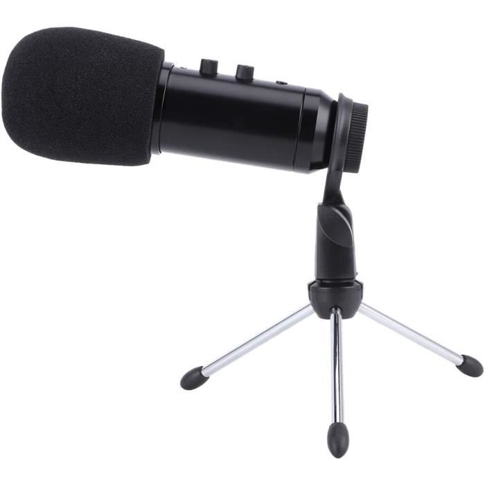 Microphone À Condensateur Usb, Micro Usb Avec Support De Micro Pour Pc ...
