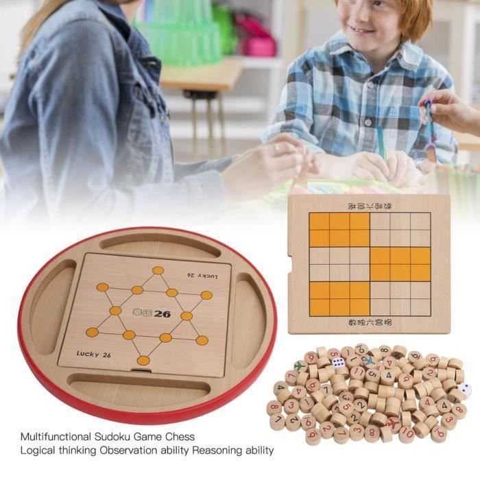 Shiny-Coffret multijeux Bois - Jeux Classiques Ludo - jeu de société ...