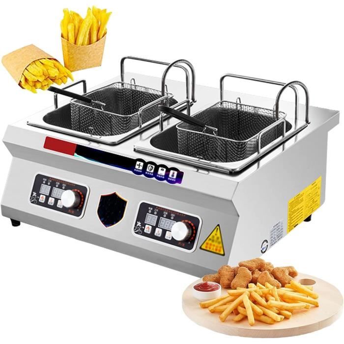 Friteuse Électrique Avec Panier Amovible Et Élément Chauffant ...