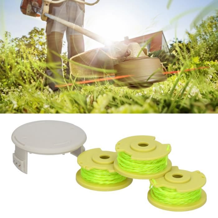 Bobine de rechange pour tondeuse à gazon One Plus - VGEBY - Ligne tordue pour coupe rapide et ...