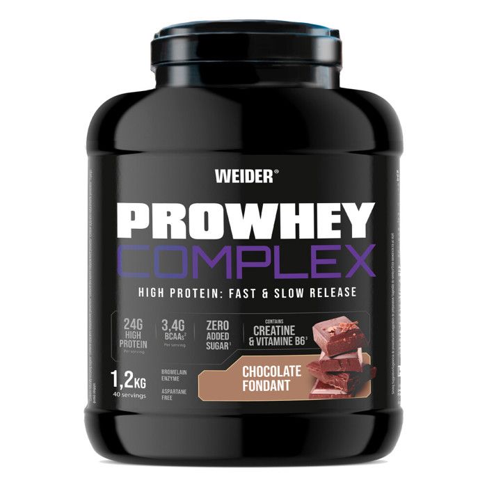 Protéine multi-sources Weider - ProWhey Complex - Chocolate Fondant ...