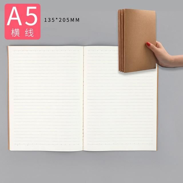 CARNET DE NOTES,A--Bloc notes à feuilles mobiles B5 A5, 40 feuilles de ...