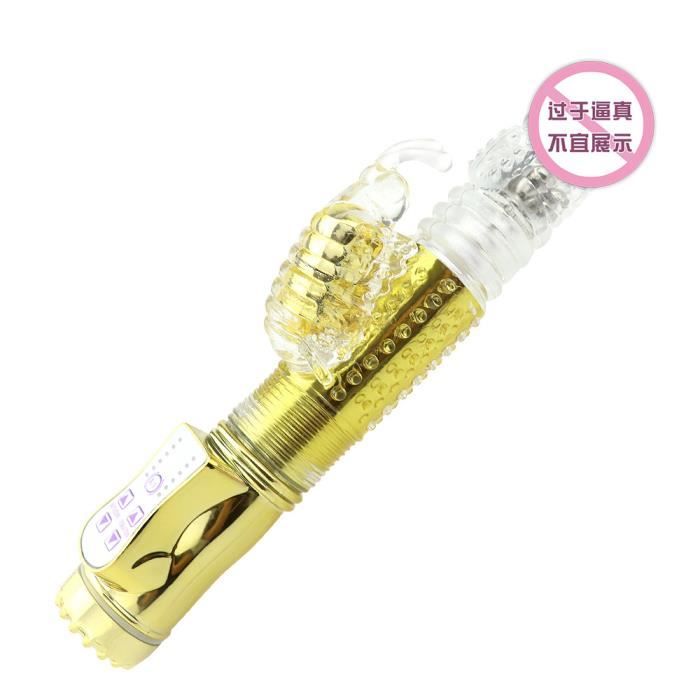 Vibrateurs Or Vibromasseur Sans Fil Rechargeable Sur Usb Pour Femme
