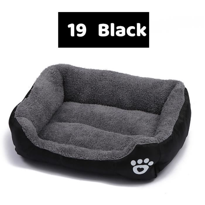 PET LIT,Black-S 43cmx32cmx12cm--grand lit pour chien et chat ...