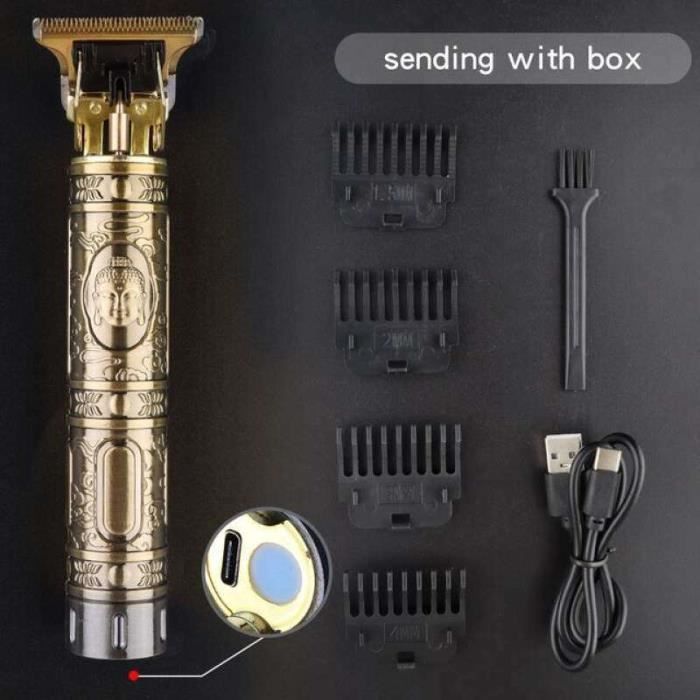 AS06563-TONDEUSE CHEVEUX.Tondeuse à Cheveux Professionnelle T9 pour ...