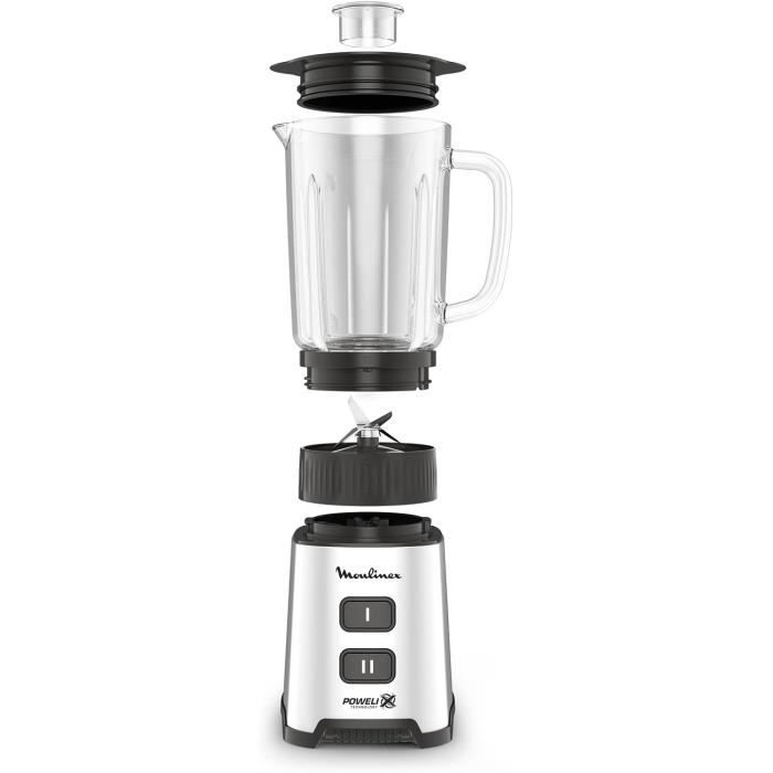 Blender, Mini mixeur compact, 400 W, Technologie Powelix, Lames ...