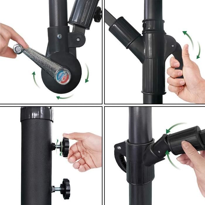 Mecanisme Manivelle Parasol Deporte 1