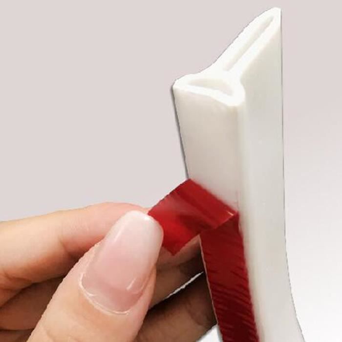 (Non-slip stickers 01)Barre de retenue d'eau grise, 1 pièce, seuil de ...