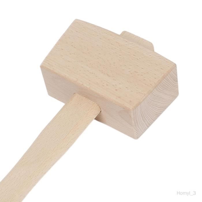 Marteau à bois maillet en bois léger - COLAXI - Marteau à bois maillet ...