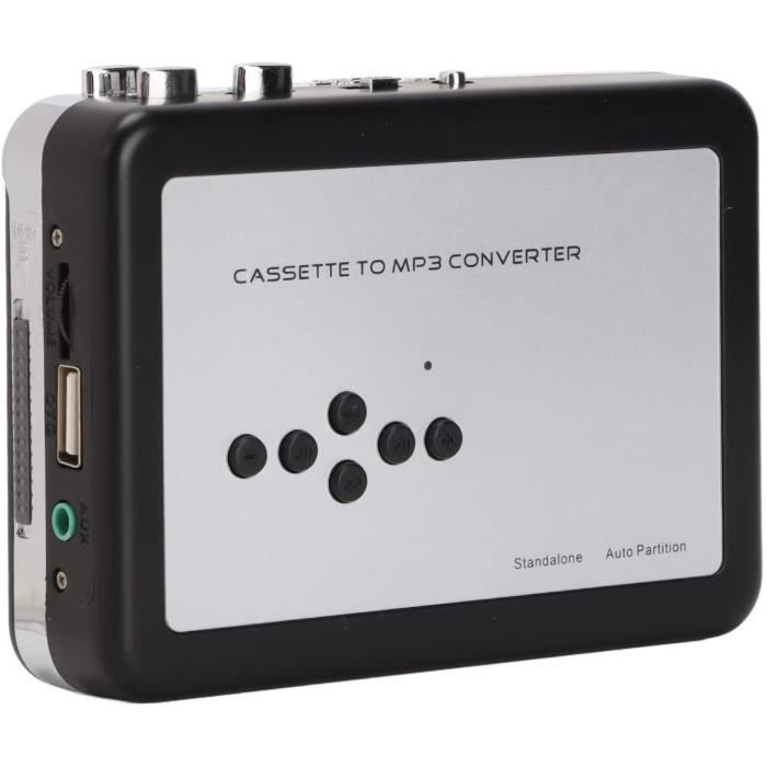 Convertisseur de cassette usb en mp3, lecteur de bande portable avec ...