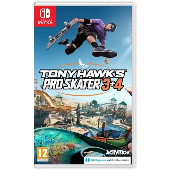 Tony Hawk's Pro Skater 3+4 - Switch - Cdiscount Jeux vidéo