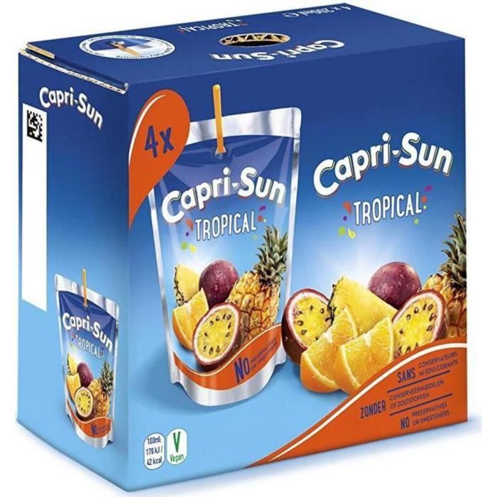 Capri-Sun Boisson aux fruits multi vitamines 4 x 20 cl - Cdiscount Au ...