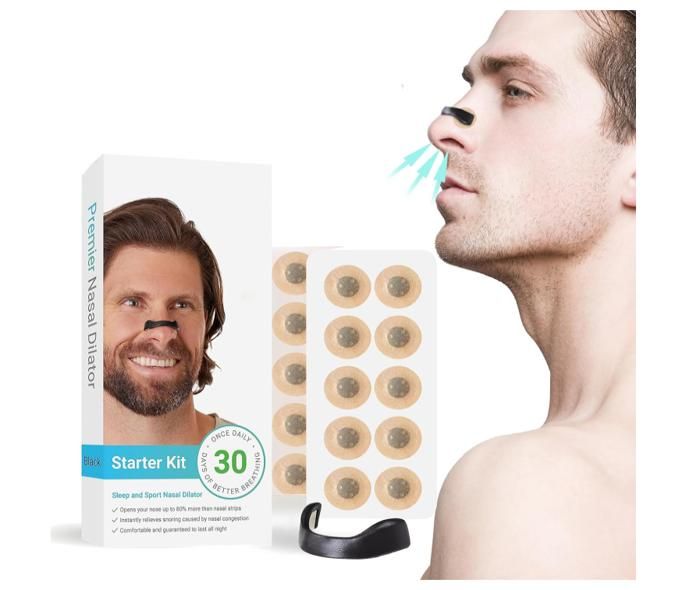 Intake Breathing,nasal Flow Magnetic Strip,nose Magnet for Breathing ...