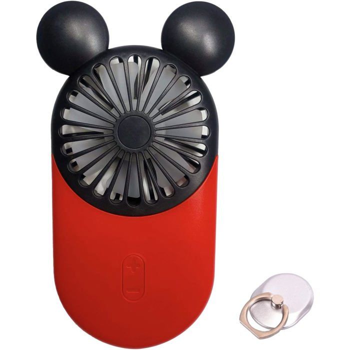 Mini ventilateur personnel mignon, ventilateur portable rechargeable ...