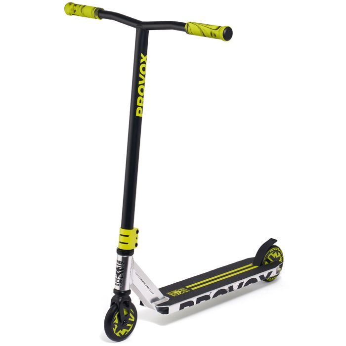 Trottinette freestyle Evolution Provox 110mm RAVEN - La Couleur:Jaune ...