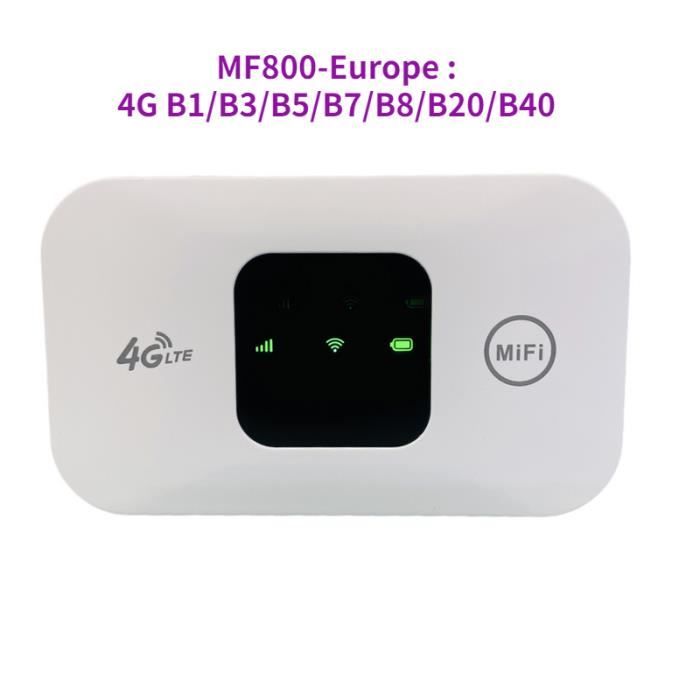 MF800 européen-Modem sans fil débloqué avec fente pour carte SIM ...