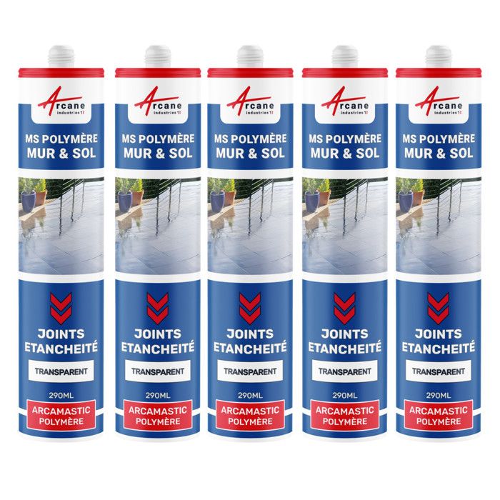 Mastic Colle MS Polymère, étanchéité des sols et murs : ARCAMASTIC ...