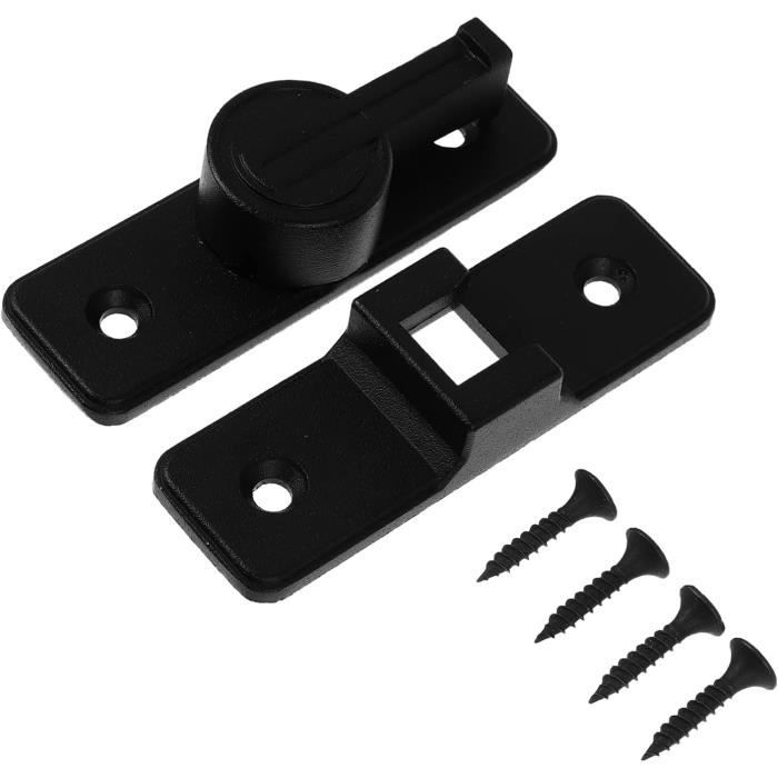4 Pièces Brancher Porte De Grange Serrure De Porte Coulissante Boulons ...