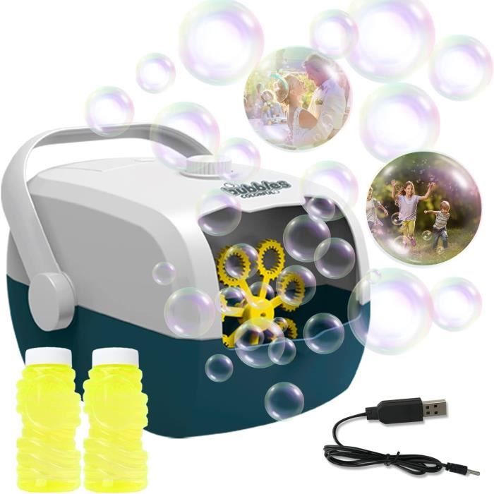 Machine à bulles pour enfants, machine à bulles automatique portable ...