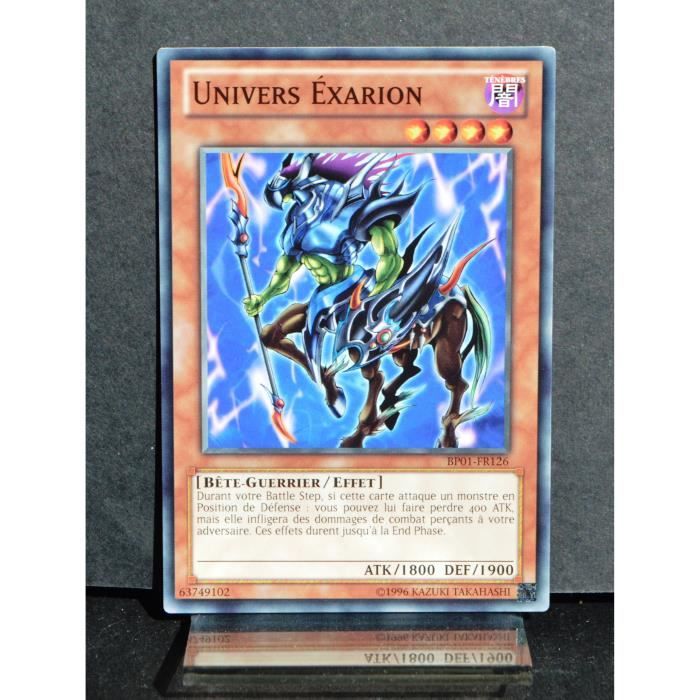 Carte YU-GI-OH BP01-FR126 Univers Exarion NEUF FR - Cdiscount Jeux - Jouets