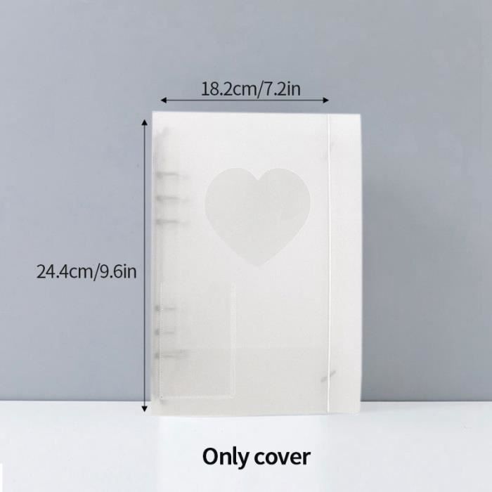 B3 Couverture de l'album photo Classeur A5 couverture de cartes Photo ...