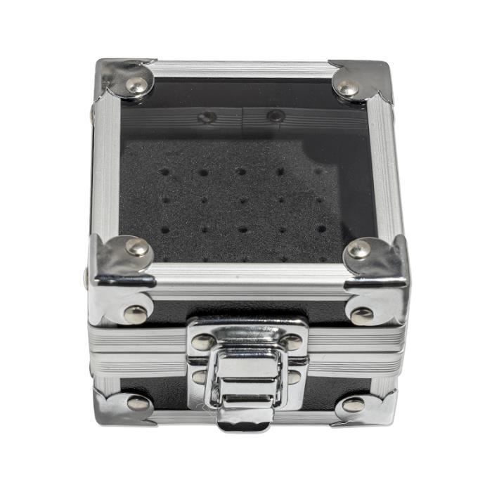 Porte embout en aluminium pour ponceuse à ongles présentoir à 25 fentes ... Porte embout en aluminium pour ponceuse à ongles présentoir à 25 fentes ...