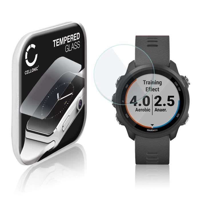 Protection d'écran en verre pour montre connectée Garmin Forerunner 245 ...