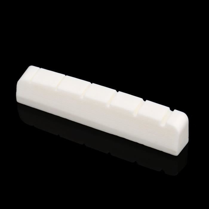 43Mm Sillet Guitare En Os Bone Nuts Base Plate Pour Guitare Électrique ...