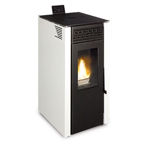 FERLUX Poêle à granulés (Pellets) FLORA 6,3Kw blanc - Cdiscount Bricolage