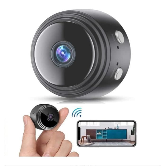 Caméra Espion - FOLAYA - Mini Caméra 1080P - Détection de Mouvement ...