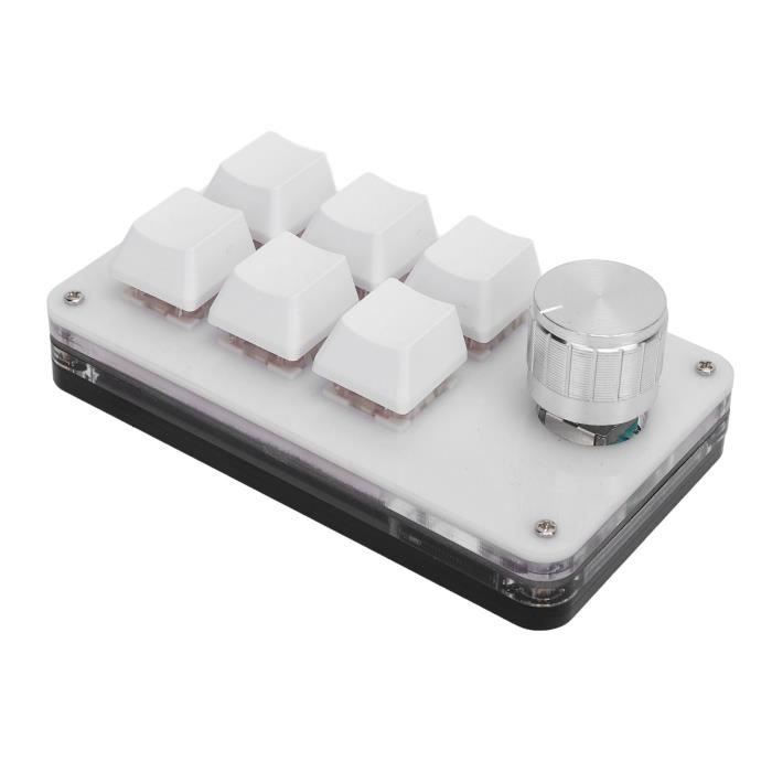 Clavier de jeu mécanique - HURRISE - Mini clavier USB Type C - 6 ...