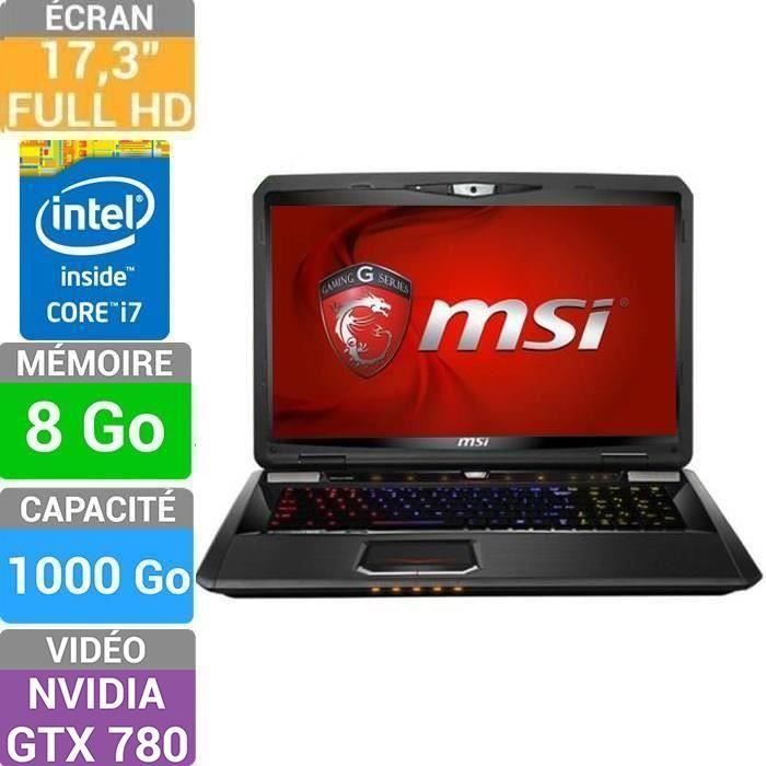 MSI PC Portable Gamer GT70 2OD-813XFR - Cdiscount Informatique