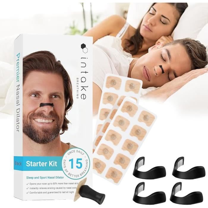 Anti ronflement - Bande Nasale Magnétique, Magnetic Nasal Strip, Intake ...