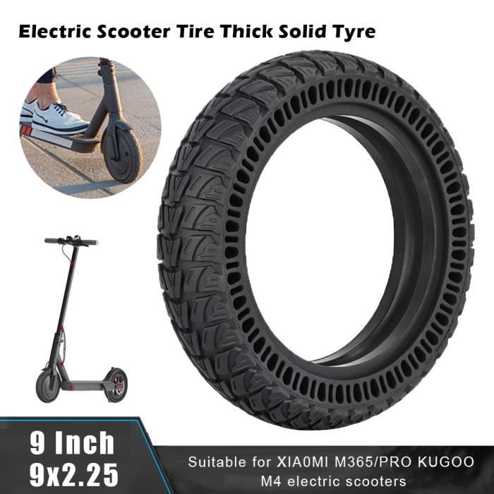 Roue arrière complète-pneu plein increvable-XIA0MI M365-PRO, KUGOO M4 ...