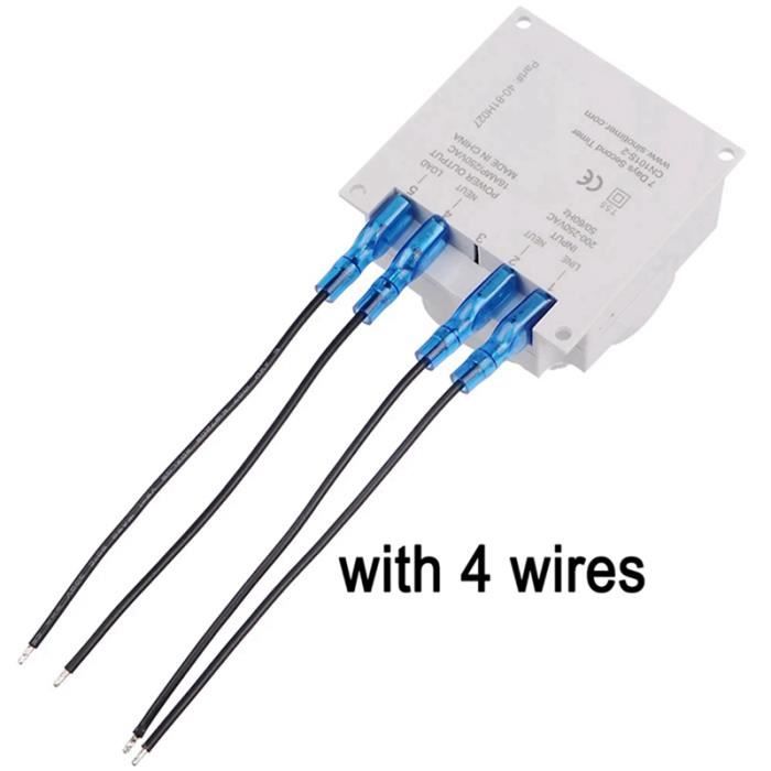 8X SINOTIMER 1 Seconde Intervalle 12V Interrupteur de Minuterie LCD Numérique 7 Jours ...