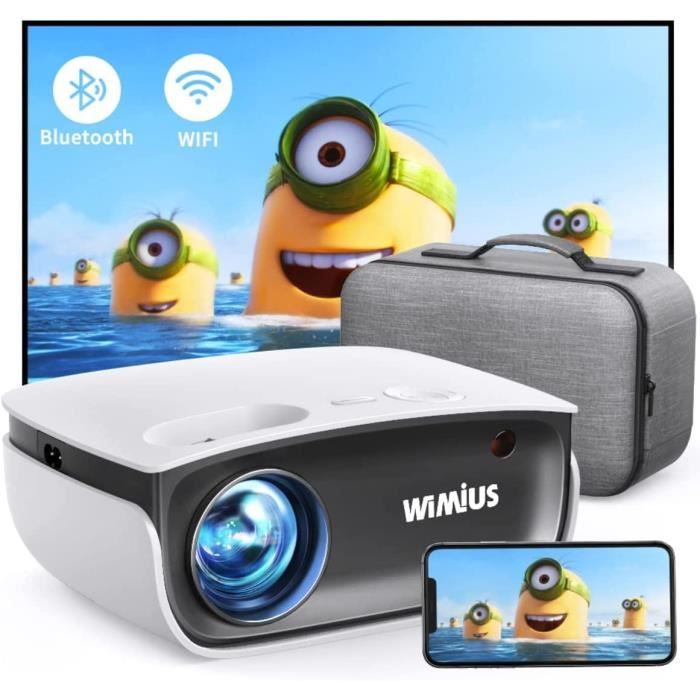 Mini Projecteur Wifi Bluetooth 7000 Lumens 1080P Full Hd 4K Video Home ...