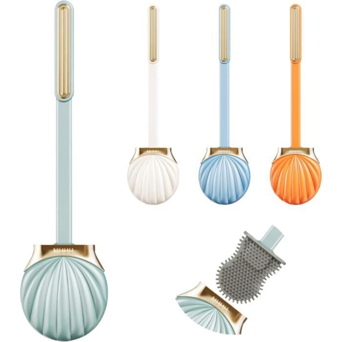 Brosse WC en silicone, brosse WC, brosse WC et support en silicone, brosse WC en silicone avec ...