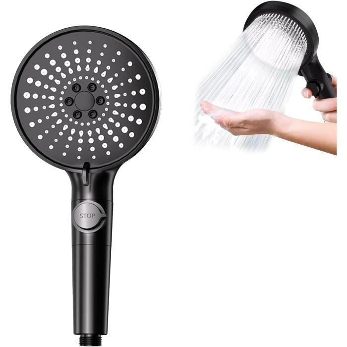 Pommeau De Douche À Haute Pression Économie D'Eau,Douchette Douche Salle De Bain Réglable ...