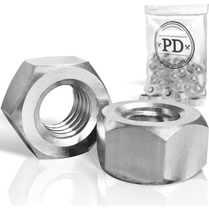 ® Ecrou Inox M22 (Din 934 - Iso 4032) | Ecrous Hexagonal En Acier ...