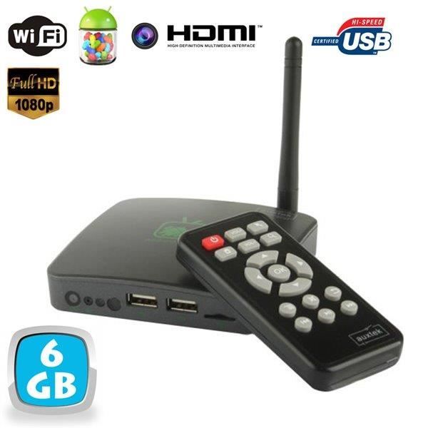 Mini PC Android TV BOX Full HD 1080P Dual Core … - Achat / Vente box ...