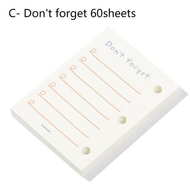 CAHIER,C do not forget 60sh--3 trous Mini Journal Livre Couverture De ...