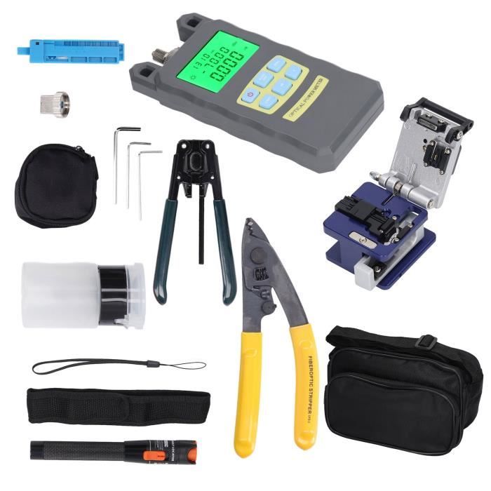 CET - Kit d'outils pour fibre optique Ensemble de 15 pièces Kit d ...